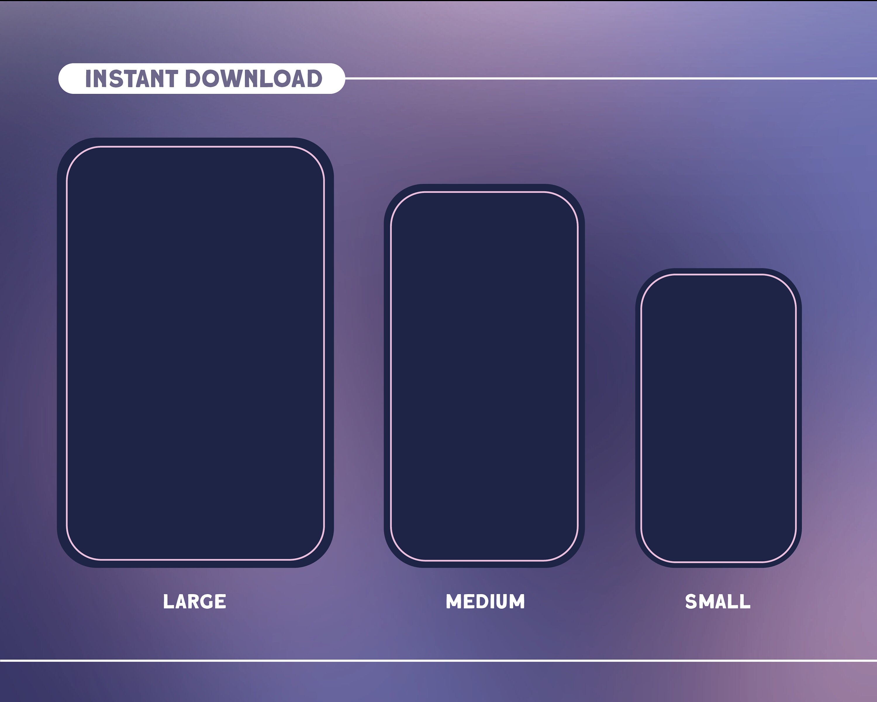 2 Purple Pink Cute Minimal Aesthetic Twitch Chatbox | Cute Chat Box ...