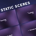 Aesthetic STATIC Twitch Pack | Dreamy Purple Streamer Package | 1 ...