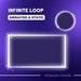 White Animated Webcam Overlay Neon Webcam Border Animated Webcam Frame ...