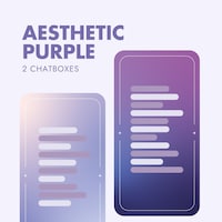PASTEL Minimal Aesthetic Twitch Chatbox Cute Chat Box for Streamers 3 ...