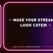 Simple Pink Webcam Frame | Facecam Webcam Border Twitch Graphics ...