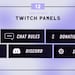 Dark Purple Animated Twitch Pack Overlays, Twitch Panels, Scenes ...