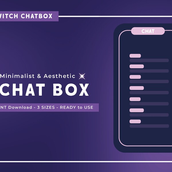Twitch Chat Box - Etsy
