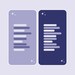 2 Purple Minimal Aesthetic Twitch Chat Box | Cute Chatbox Twitch Chat ...