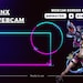 Animated Neon Webcam Frame Pack | Aesthetic Facecam Gradient Twitch ...