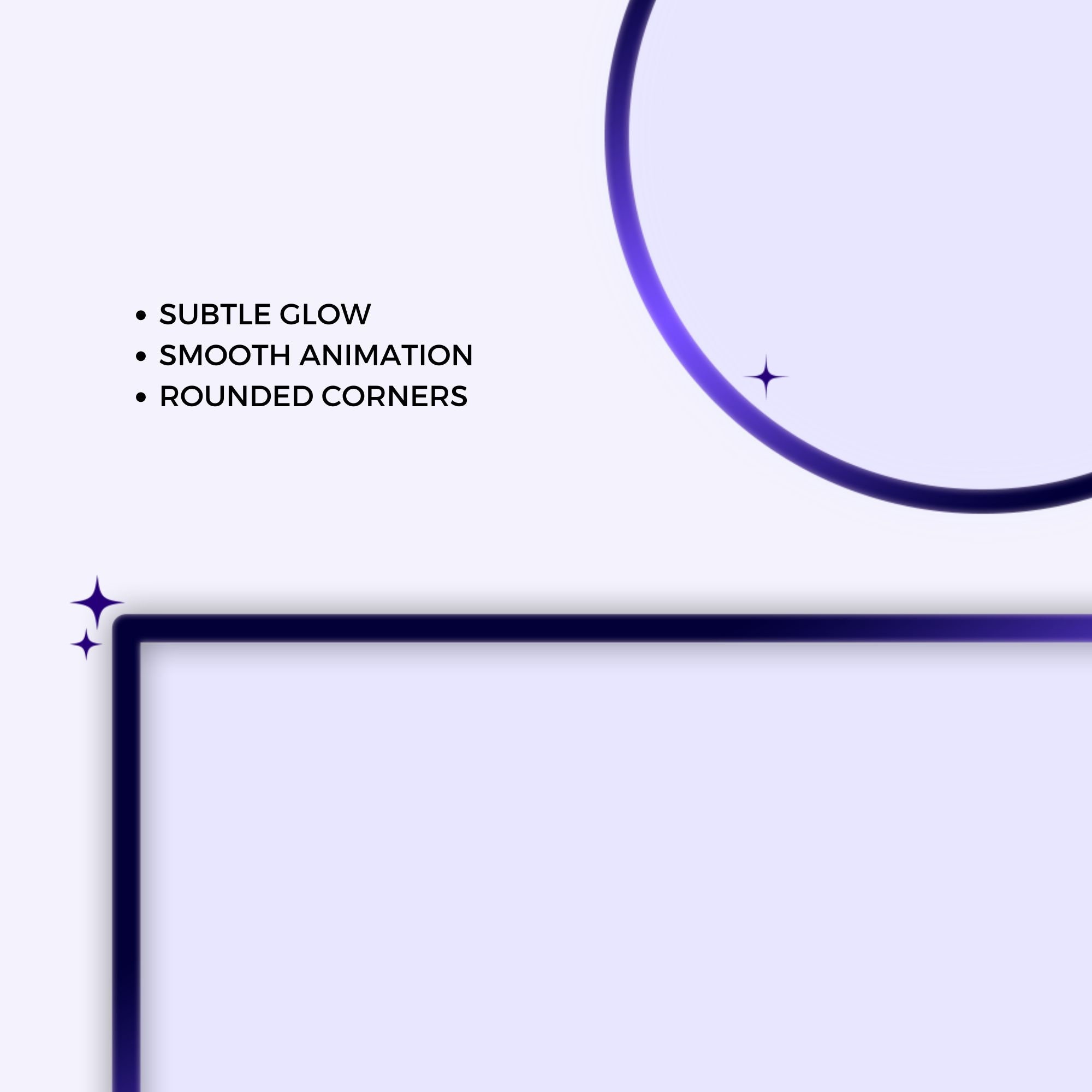 Purple Animated Webcam Overlay Neon Webcam Border Animated Webcam Frame ...