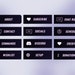 Dark Purple Animated Twitch Pack | Overlays, Twitch Panels, Scenes ...