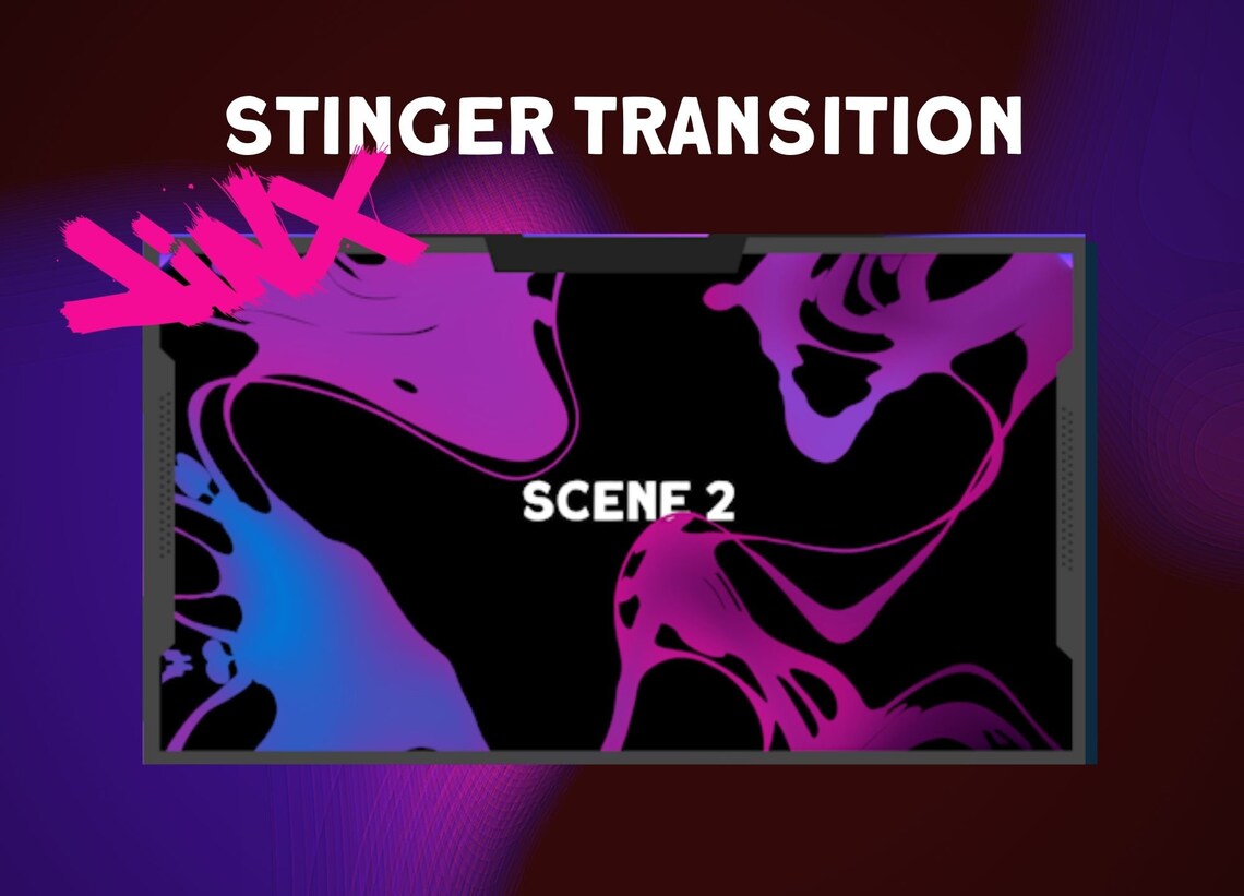 JINX Twitch Stinger Transition FREE BORDER Streamer Liquid Transition League of Legends Overlay ...