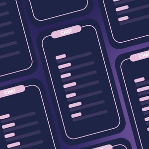 Minimal Aesthetic Twitch Chatbox | Cute Chat Box for Streamers | 3 ...