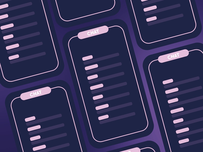 Minimal Aesthetic Twitch Chatbox | Cute Chat Box for Streamers | 3 ...