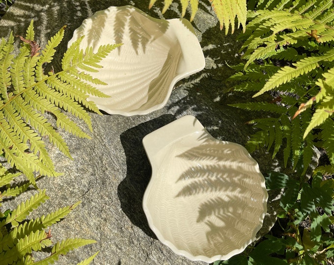 Vintage Mccoy Pottery Scallop Shell Bowls - Etsy