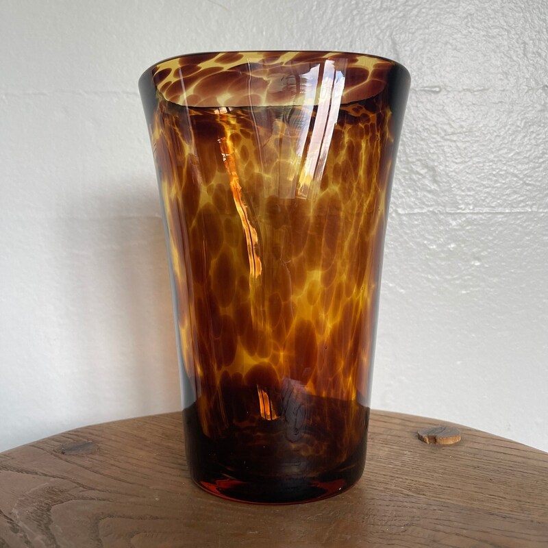 Tortoise Shell Glass - Etsy