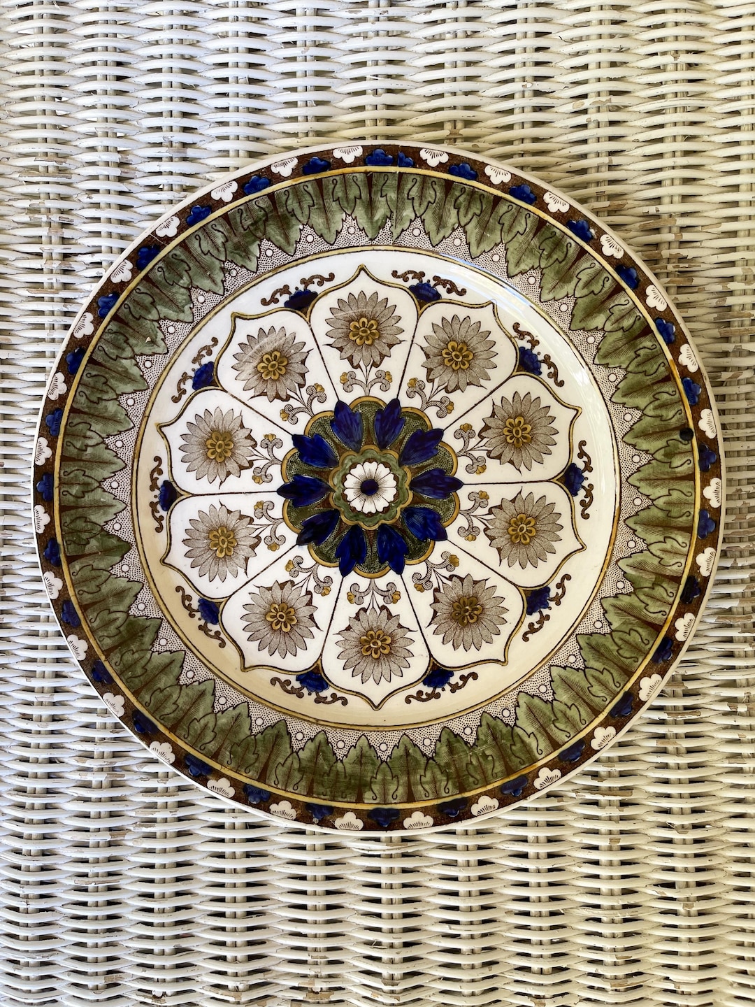 Antique Royal Doulton Cyprus Cabinet Plate - Etsy