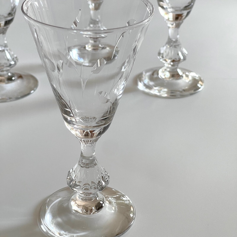 Etched Wine Glasses Etsy