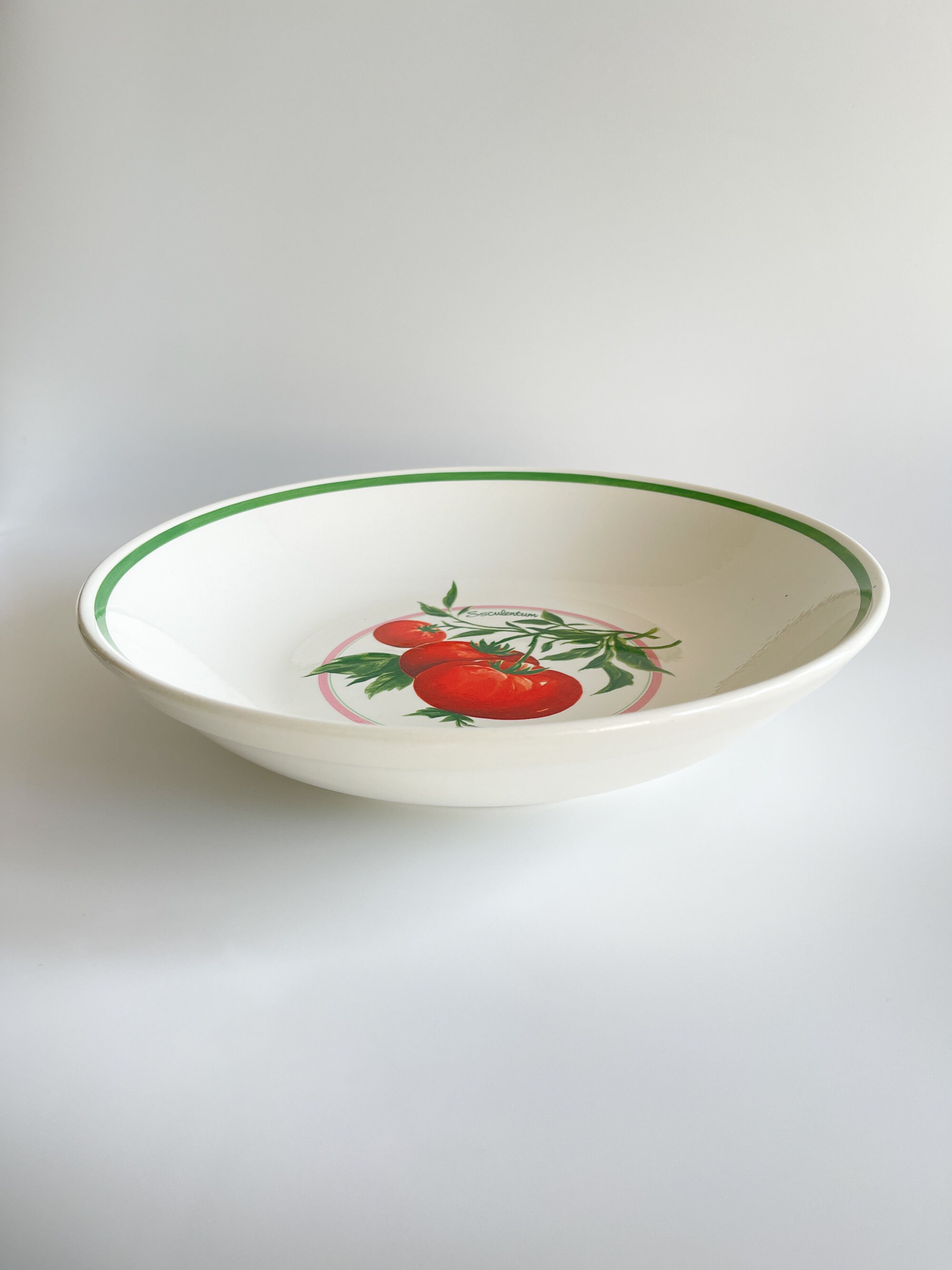 Vintage Italian Tomato Serving Bowl - Etsy