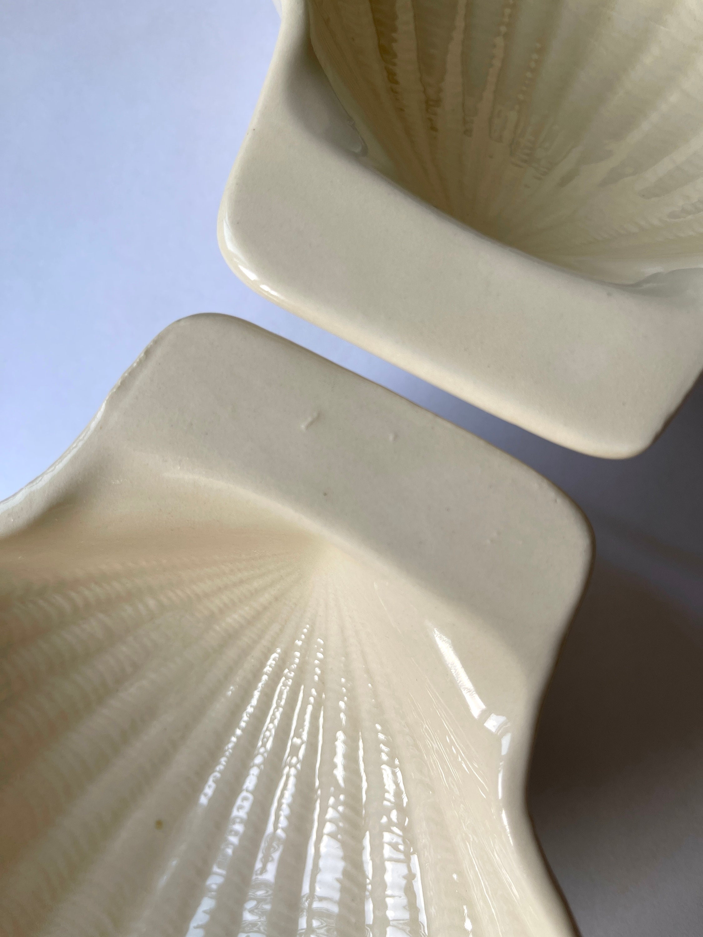 Vintage Mccoy Pottery Scallop Shell Bowls - Etsy