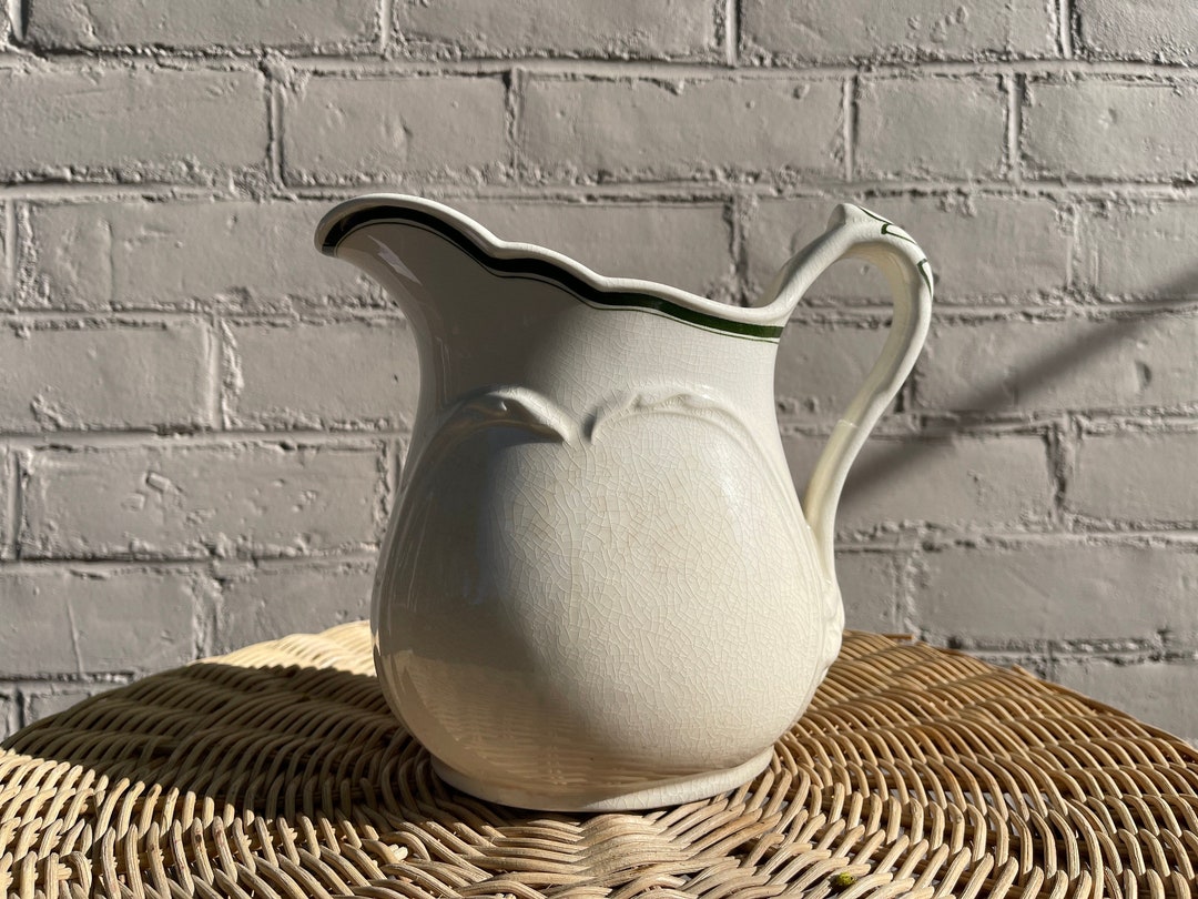 1940s Globe Pottery Hotel Ware Pitcher - Etsy