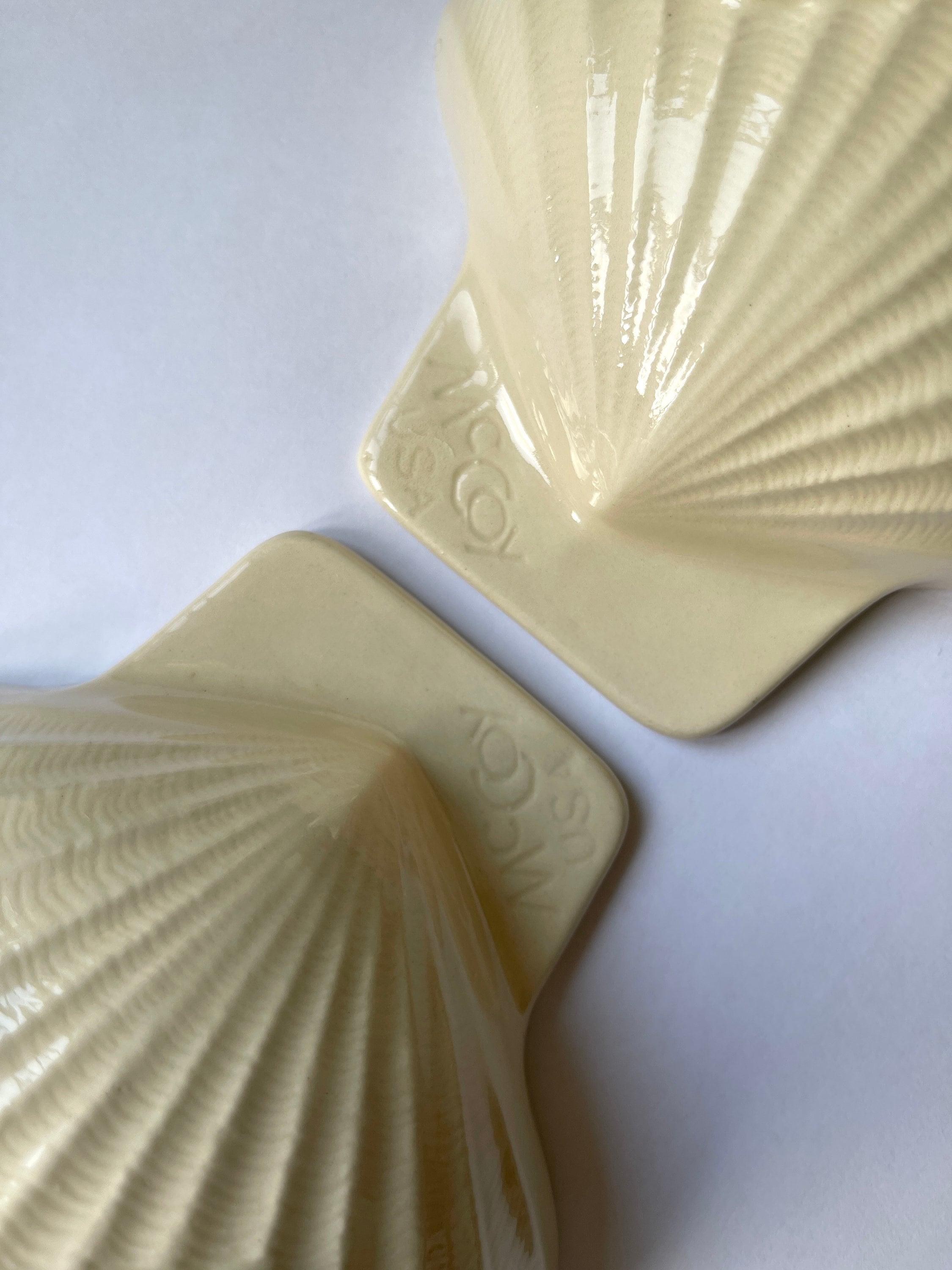 Vintage Mccoy Pottery Scallop Shell Bowls - Etsy