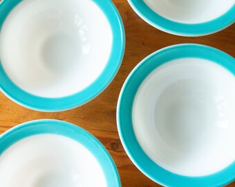 JAJ Pyrex Carnaby Tempo Cereal Bowls. 1970s Vintage. - Etsy