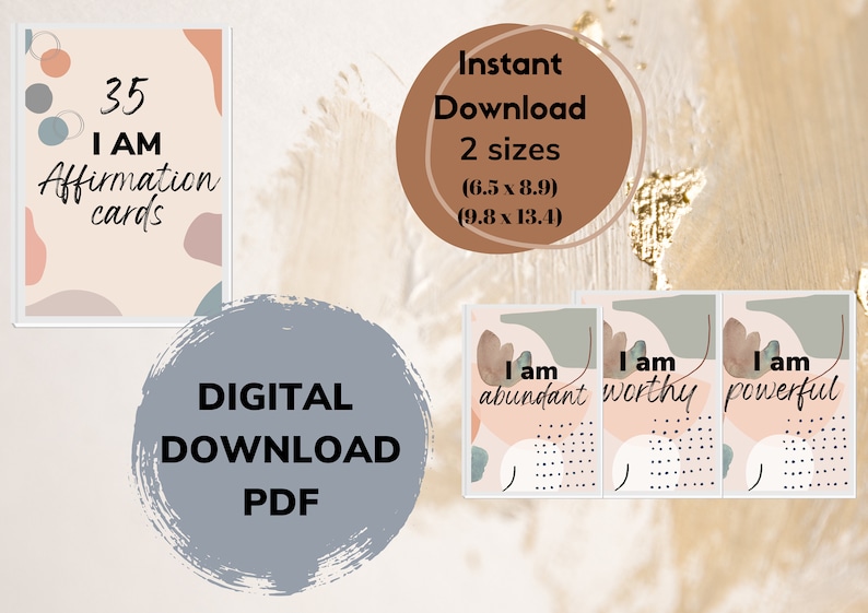 35 Printable I AM Affirmations for Personal Development. Affirmation ...