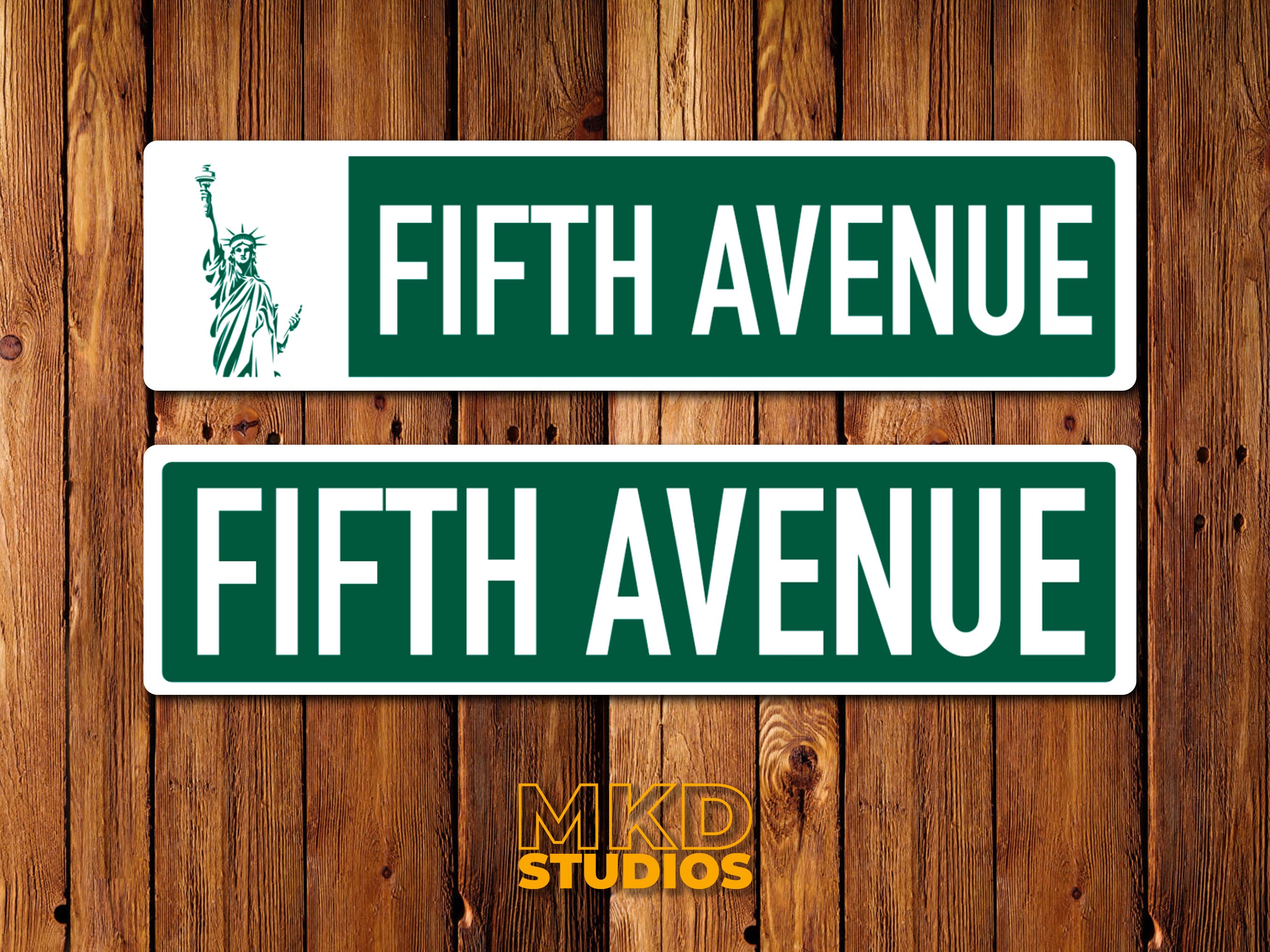 Fifth Avenue - New York Street Sign, Traffic Sign, Memorabilia ...