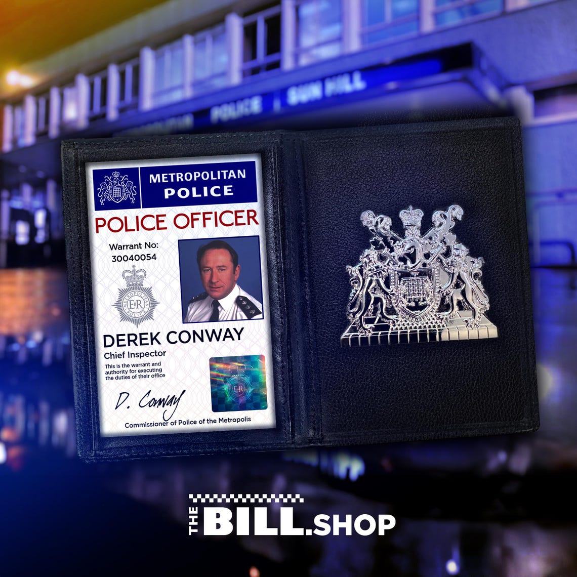 Derek Conway - Metropolitan Police Warrant Card Prop – the Bill ITV ...