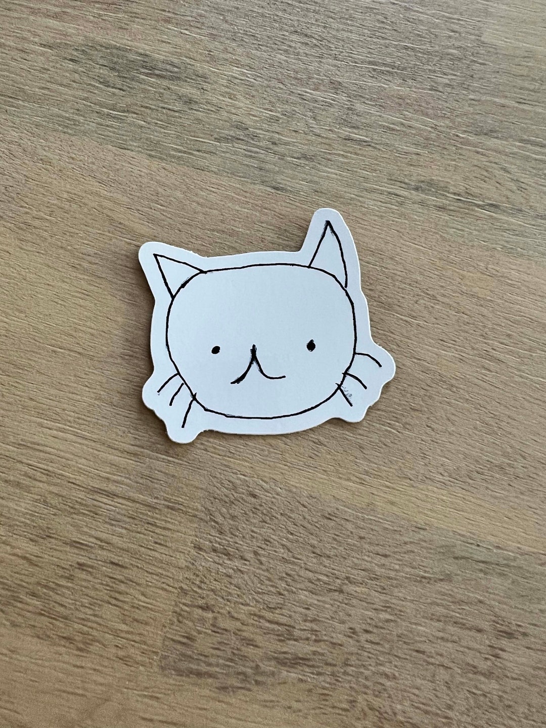 Katty Cat Kid Designed Sticker for Kids of All Ages - Etsy