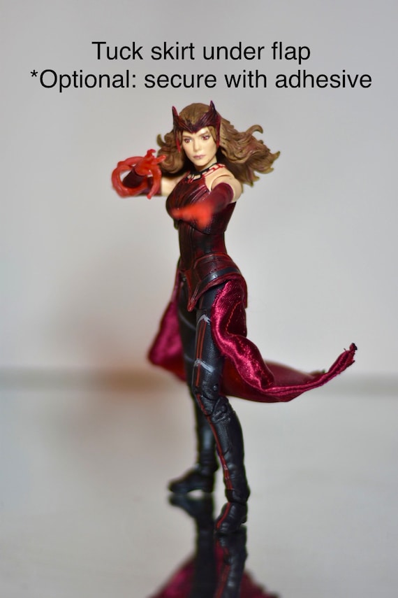 1 12 Wired Skirt Cape Set for Wanda Scarlett Witch action Figure Not Included Wanda Vision Etsy Canada