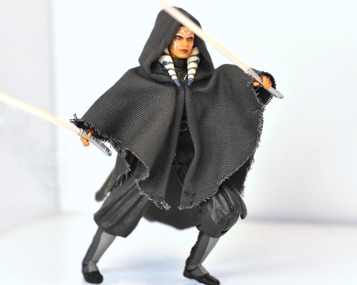 Ahsoka Wired Cloak 1/12 Scale Star Wars the Mandalorian - Etsy