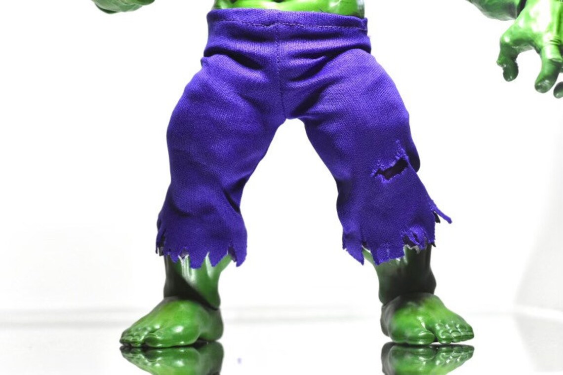 1/12 Ripped Hulk Pants for Marvel Legend Hulk action Figure - Etsy