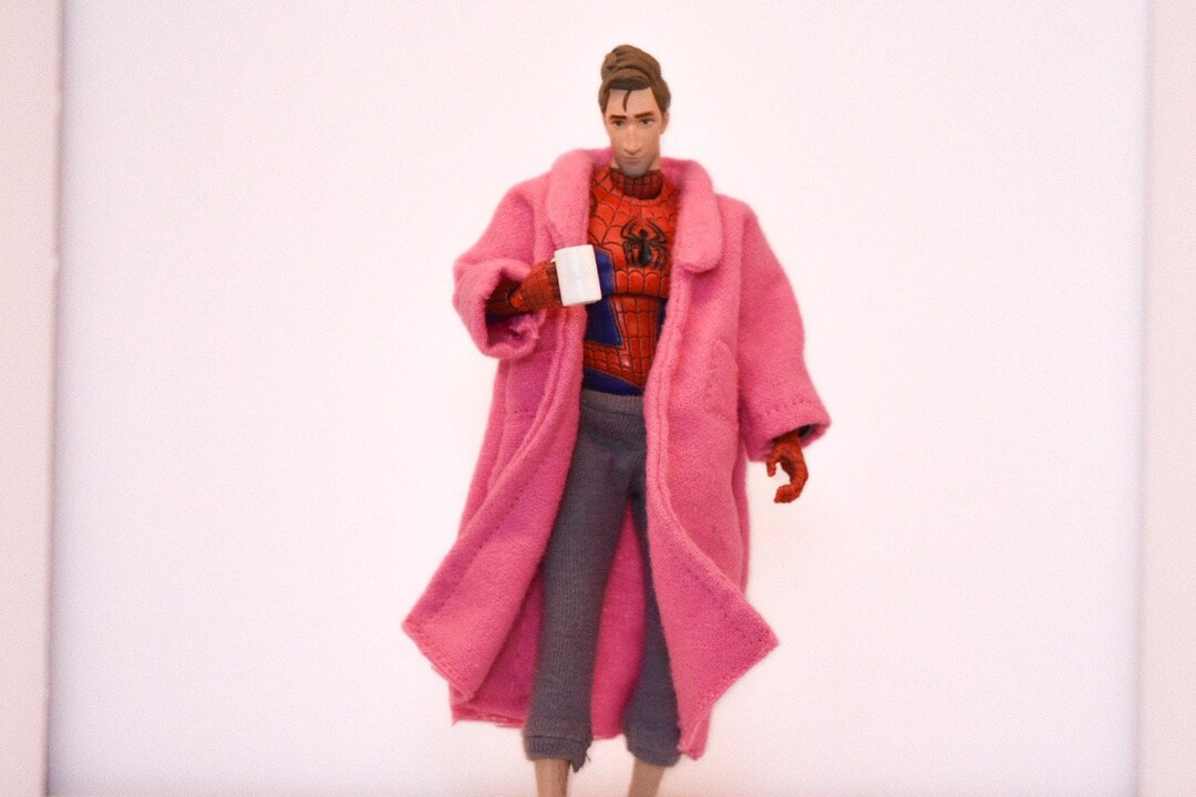 1/12 Wired Peter B Pink Robe / Marvel Legends or Mafex Accessory ...