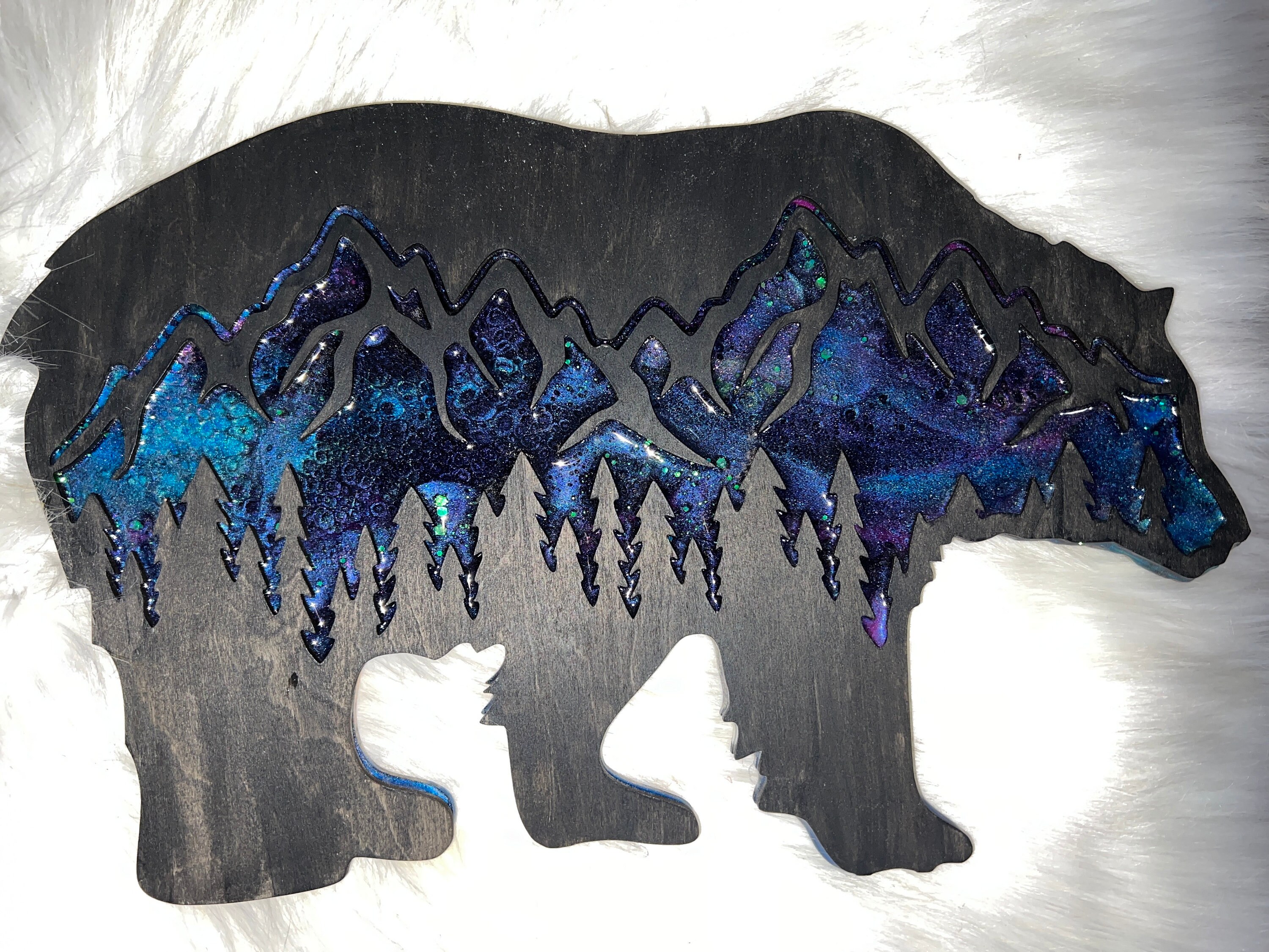 Layered Mountain Bear - Etsy