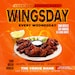 Editable Flyer Template, Wings on Wednesdays, Bar and Grill, Lounge ...