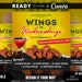 Editable Flyer Template, Wings on Wednesdays, Bar and Grill, Lounge ...
