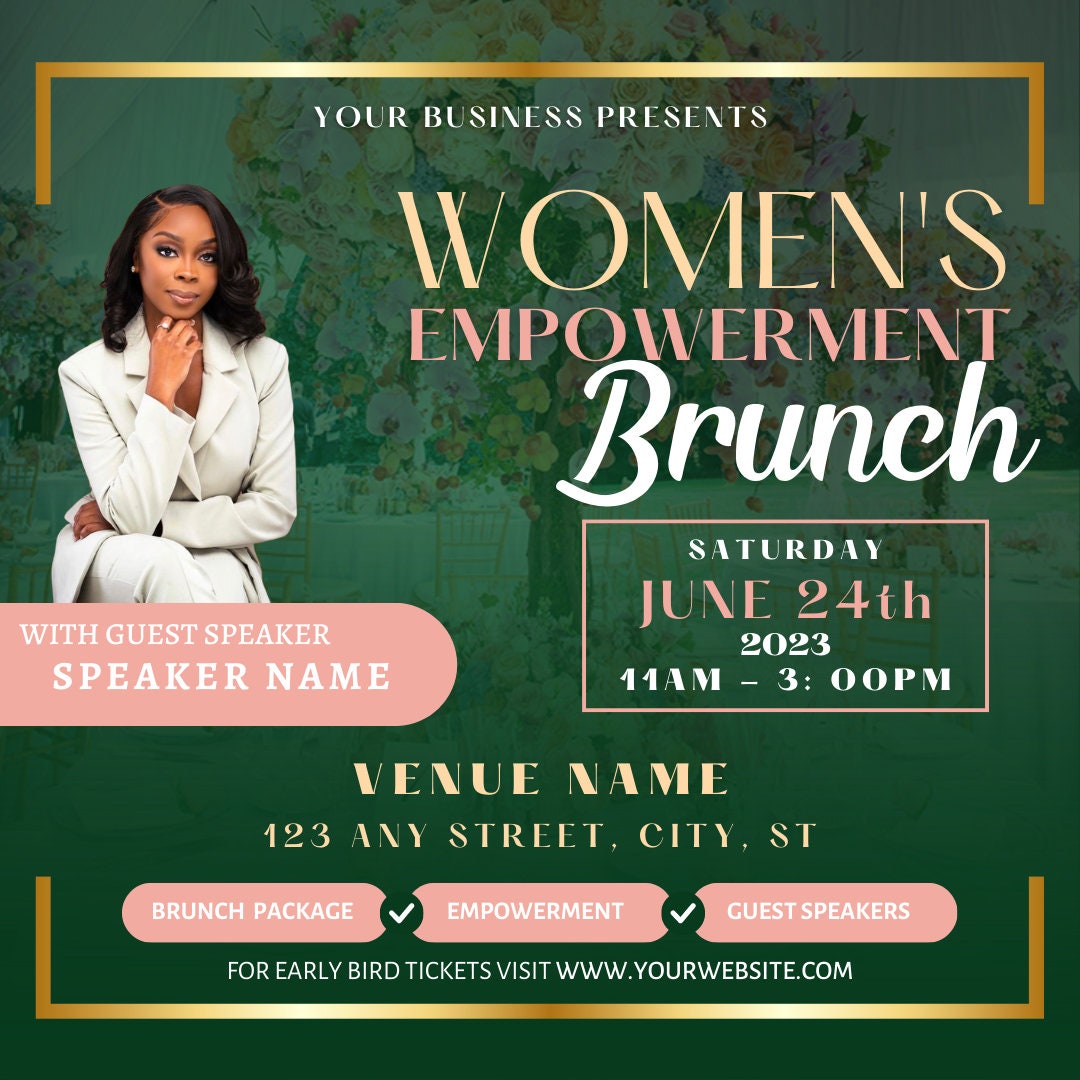 Bundle Deal Event Flyer Guest Speaker Flyer Templates - Etsy