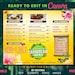 Editable Flyer Template, Soul Food Sunday, Soul Food Flyer, Food Flyer ...