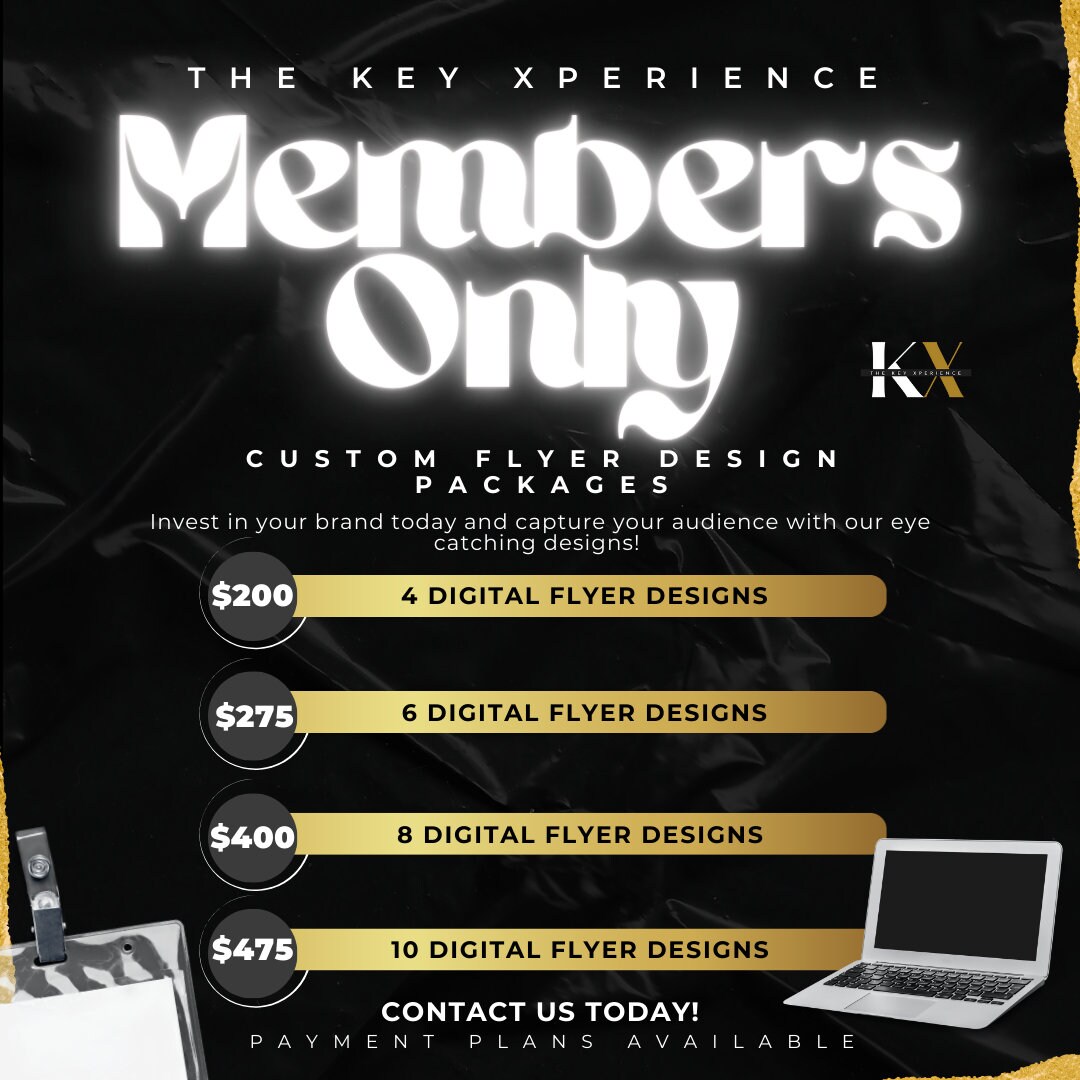 6 Custom Flyer Designs, Custom Flyer Package, Social Media Content ...
