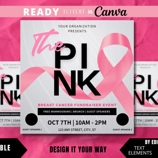 Breast Cancer Walk - Etsy