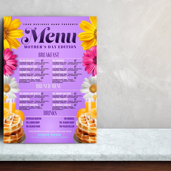 Mothers Day Brunch Etsy