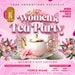Bundle Deal, Two Flyer Templates, Luxury Tea Party, Women's History ...