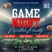 Editable Flyer Template, Game Night, Thursday Night, Monday Night ...