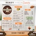 Editable Menu Template, Caribbean Inspired Menu, Printable Menu, Food ...