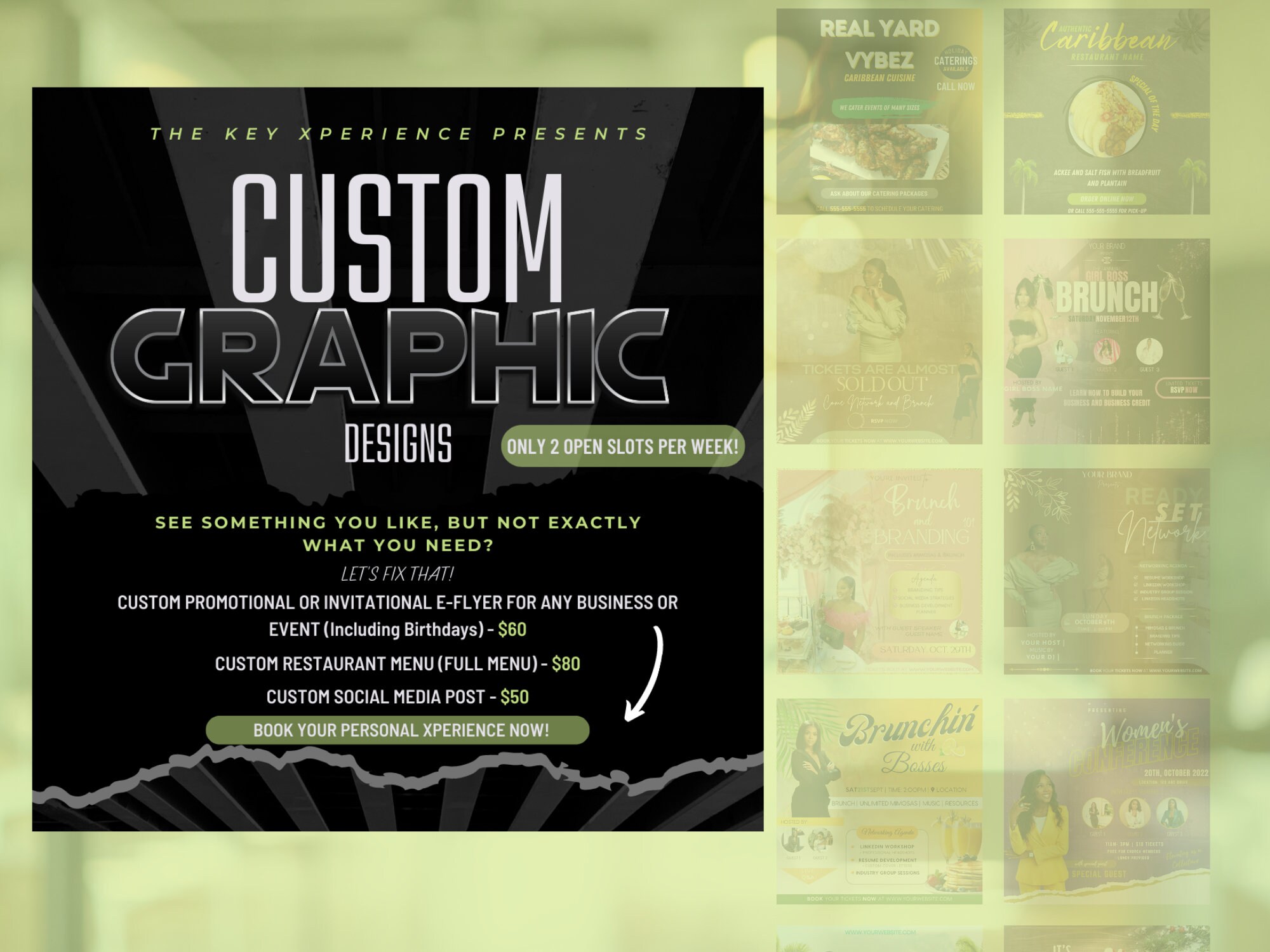 Custom Flyer Request, Animated Flyer Request, Event Flyer, Luxury ...