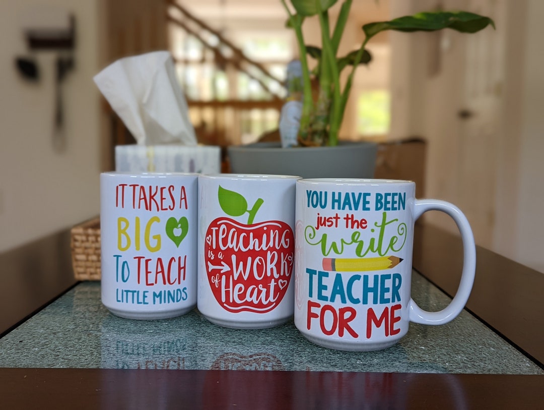 15oz. Teacher Appreciation Mug - Etsy