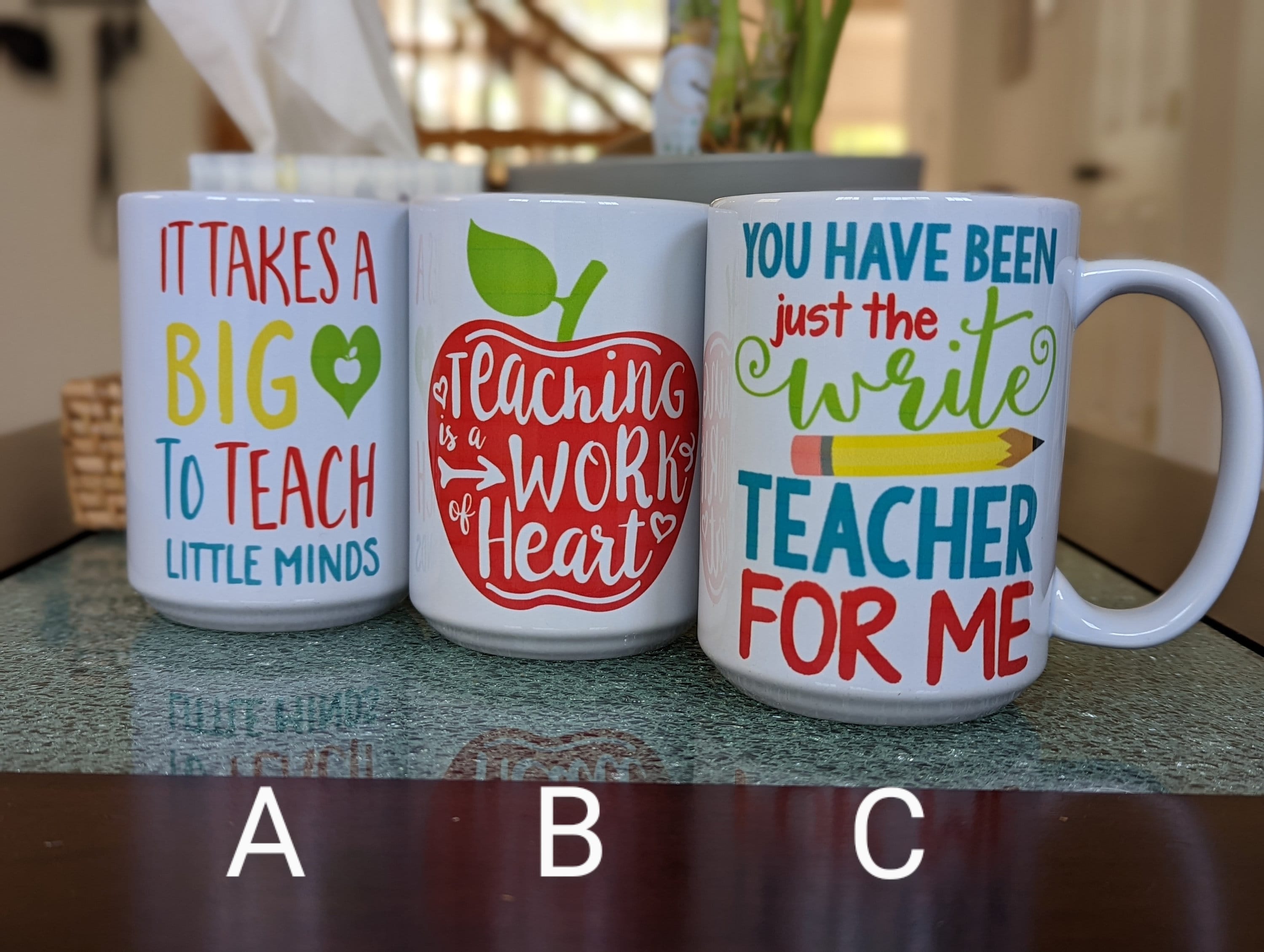 15oz. Teacher Appreciation Mug - Etsy