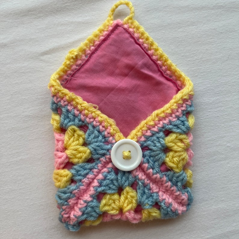 Granny Square Pouches Limited Edition Colors - Etsy