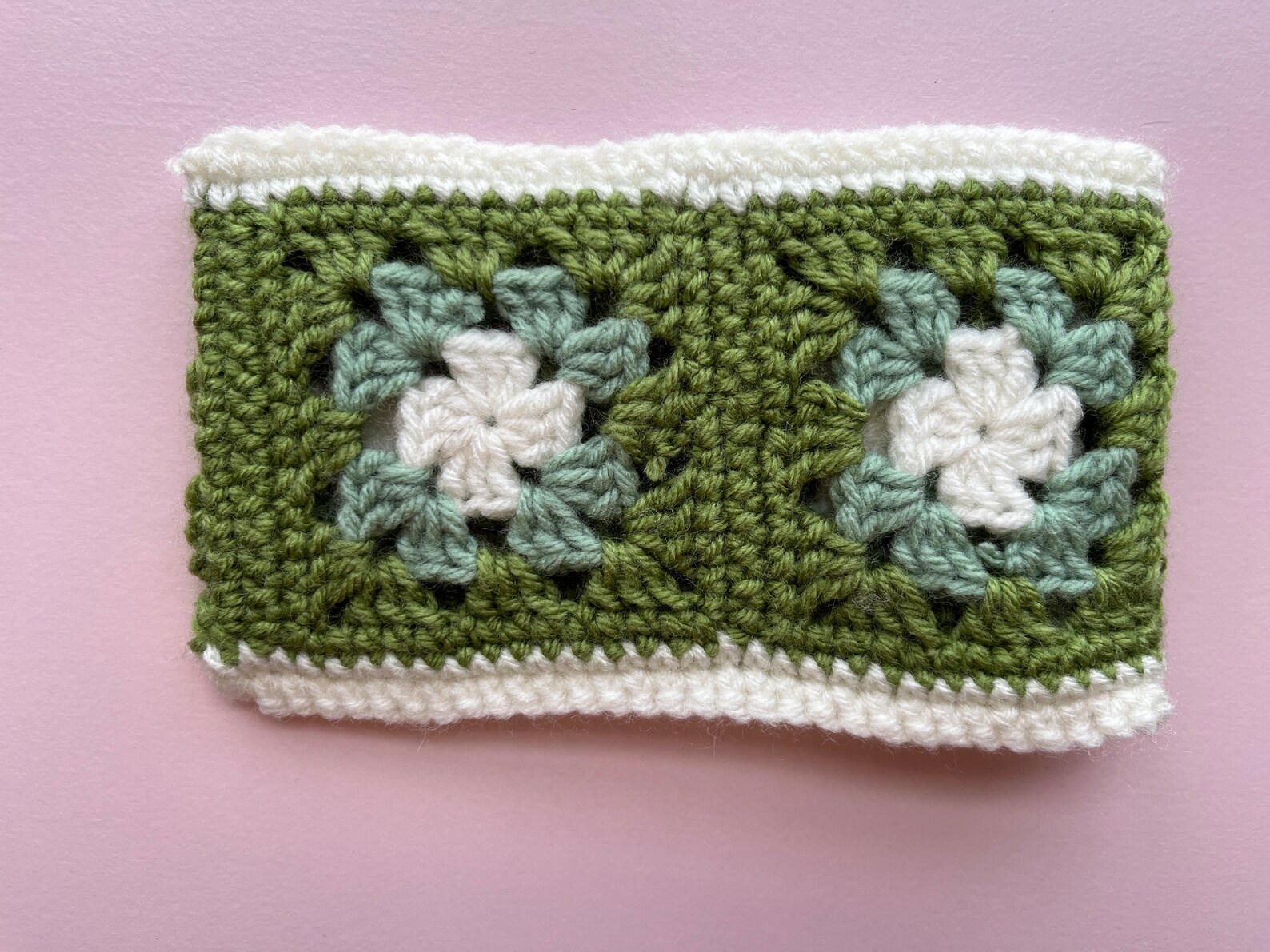 Sage Green Granny Square Glasses Case - Etsy