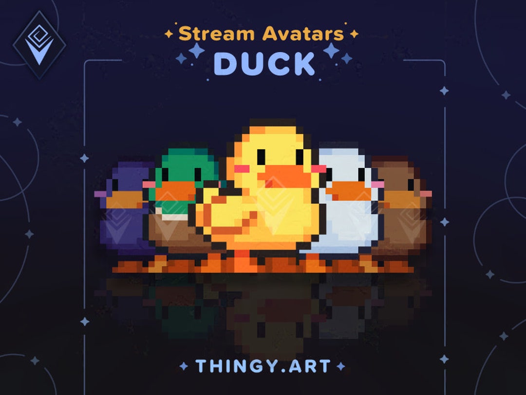 Duck Stream Avatars for Twitch / Youtube - Etsy
