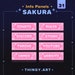 Sakura Panels Pack || Twitch Graphics || Twitch Panels - Etsy