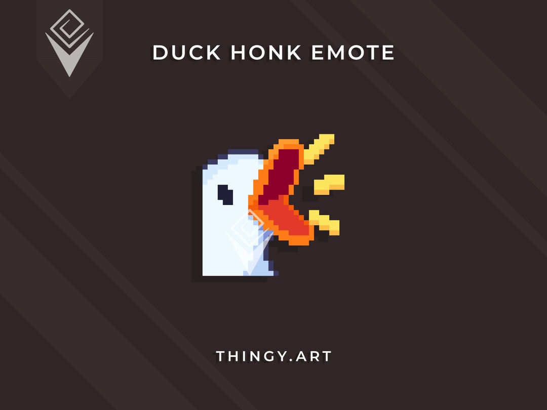 Duck Honk Emote for Twitch / Youtube / Discord Custom - Etsy